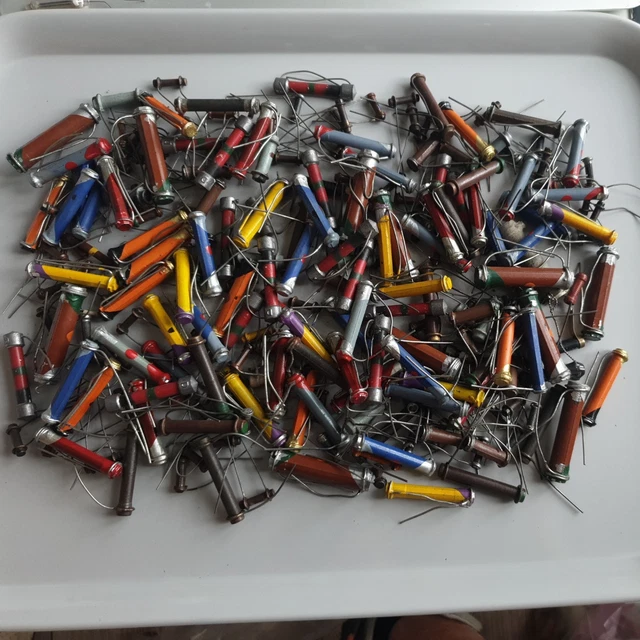 JOBLOT 220 X Various Vintage ERIE, DUBILIER Dogbone Resistor Components ...