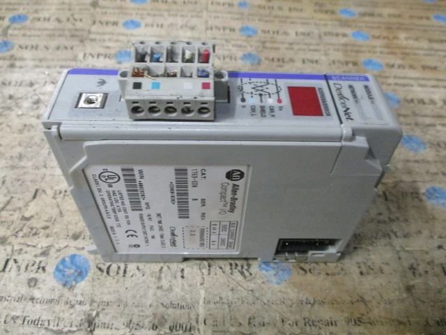 ALLEN BRADLEY 1769-SDN Devicenet Scanner Compact I/O PLC Module Ser B ...