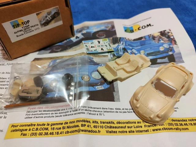 .KIT RENAULT ALPINE 1800 Proto #4 Ronde Cévenole 1973 - Tip Top Models ...