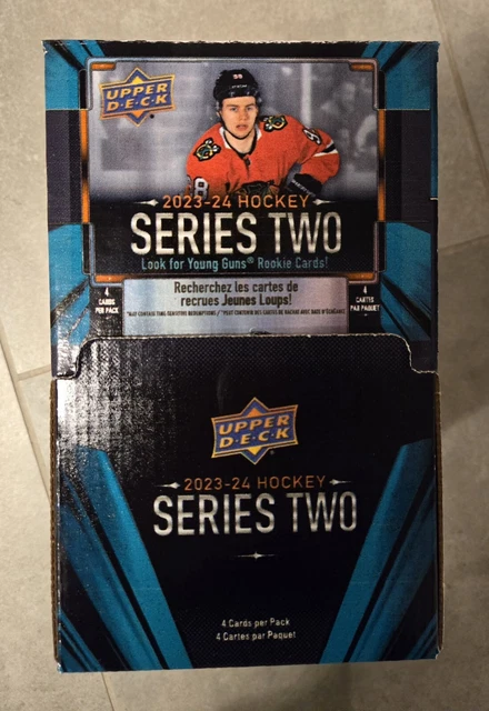 NHL HOCKEY SERIES 2 2023-2024 Gravity Feed Box- 60 Packs, 4 Cards Per ...