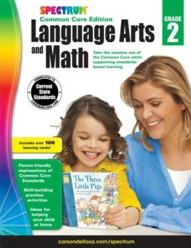 SPECTRUM LANGUAGE ARTS and Math, Grade 2: Common Core Edition ...