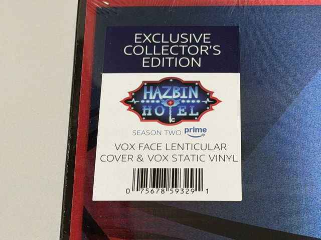 HAZBIN HOTEL: SEASON Two Soundtrack OST Vox Face Lenticular Exclusive ...