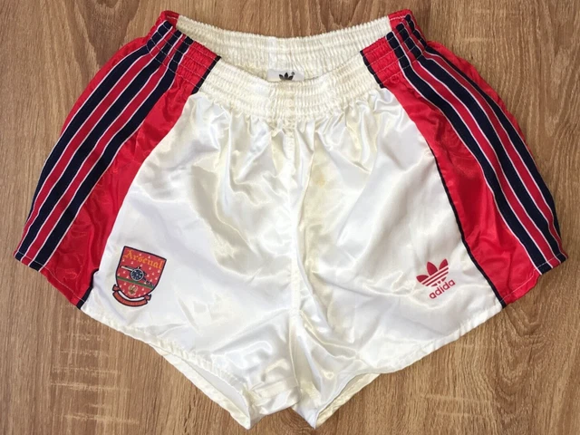 ARSENAL 1990 - 1992 RARE vintage 90s Adidas Football shorts size 28 (S ...