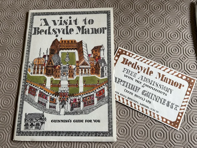 GUINNESS RARE ORIGINAL Doctor Book 1965 & Comp Slip Good Cond See Photo ...