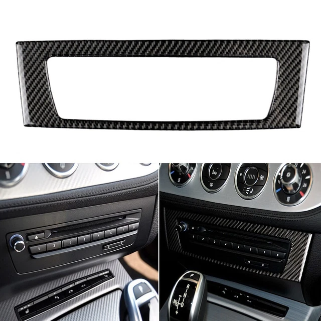 HOUSSE DE CONSOLE centrale en fibre de carbone durable pour BMW Z4 E89 2009 2016 EUR 24,17 ...