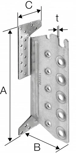 TU CONCEALED BEAM Hanger - Simpson Strong Tie Tu12 Tu16 Tu20 Tu24 Tu28 ...