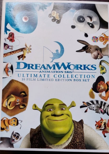 DREAMWORKS ANIMATION SKG: Ultimate Collection 10 DVD BOXSET 2010 DISCs ...
