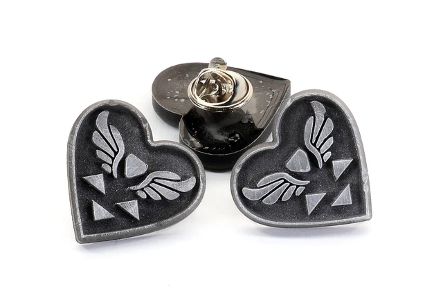 DELTARUNE HEART SYMBOL Pin - Deltarune £20.41 - PicClick UK