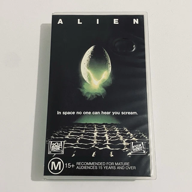 ALIEN (VHS, 1979) Fox Video Horror Sci-Fi Movie Rare SEALED VHS Video ...