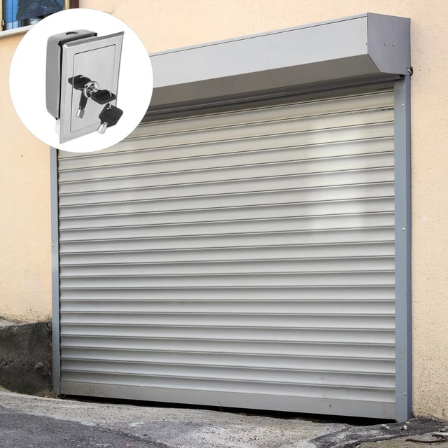 SHUTTER DOOR CONTROL Lock Manual Switch Box Garage Remote Rolling $25. ...