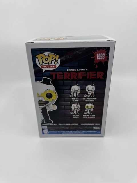 FUNKO POP! TERRIFIER - Art the Clown with Glasses (Common) #1593 Shop ...