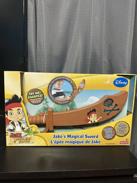 DISNEY JAKE & The Neverland Pirates Jake's Magical Sword+Lights&Sounds ...