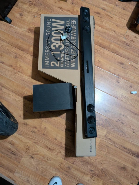 LG SQ C2 300W Soundbar With Wireless Subwoofer £73.62 - PicClick UK