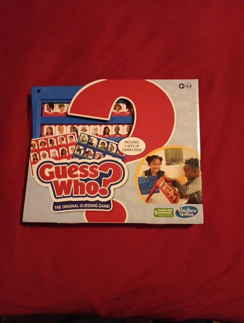 GUESS WHO? ORIGINAL Guessing Game, Board Game for Kids Ages 6 and Up ...