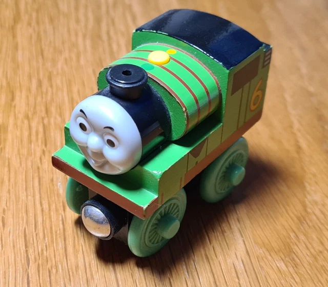 THOMAS THE TANK Engine WOODEN PERCY TRAIN Learning Curve Brio ...
