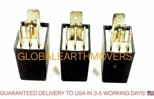 JCB BACKHOE - Genuine Jcb Relay, 12V High Capacity, 3 Pcs. (332/C3148 ...