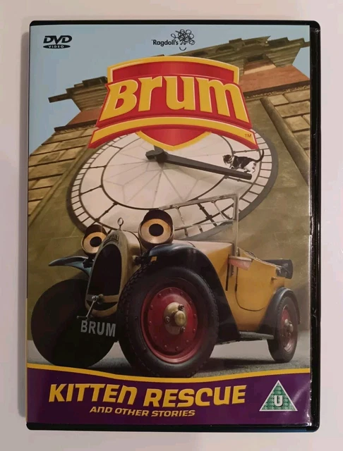 BRUM ~ KITTEN Rescue And Other Stories DVD (2003) Region 2 VCD0269 £9. ...