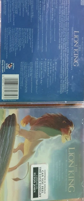 THE LION KING soundtrack cd Walt Disney EUR 7,90 - PicClick FR