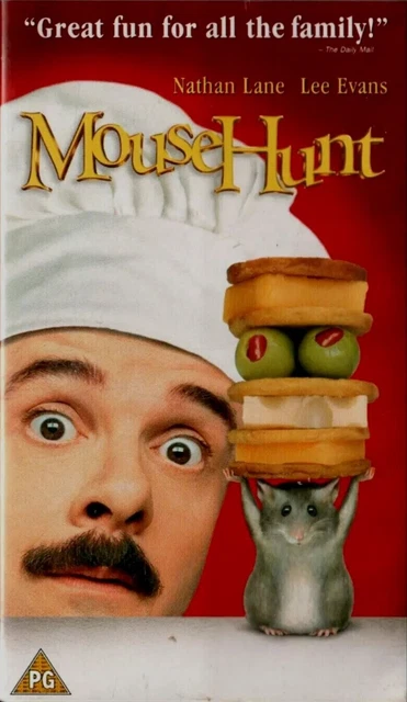 MOUSE HUNT (PAL VHS Video Tape-1998) Nathan Lane. **"Tenacious Little ...