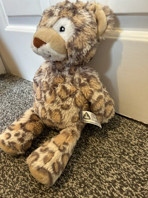 ELC LEOPARD ANIMAL Soft Toy Plush Early Learning Centre Comforter 14 ...
