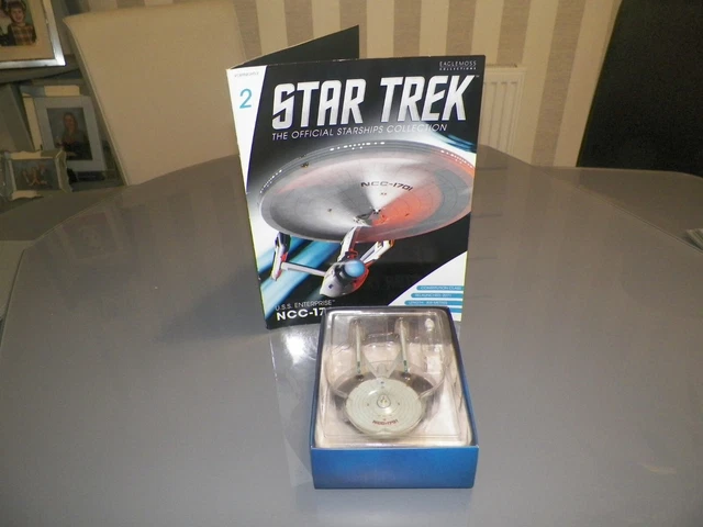 EAGLEMOSS STAR TREK Collection USS Enterprise NCC-1701 Ship Refit with ... EAGLEMOSS STAR TREK Collection USS Enterprise NCC-1701 Ship Refit with ...