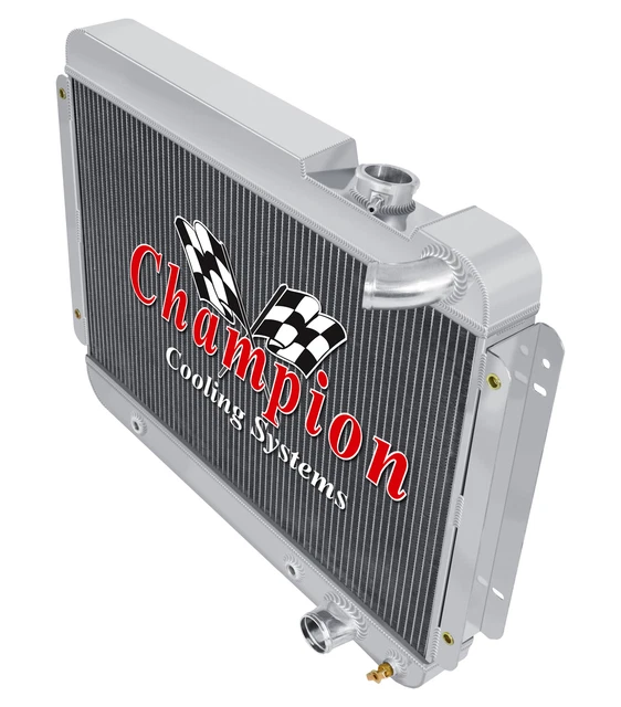 SUPER CHAMPION 3 Row All Aluminum Radiator for 1964 1965 Chevrolet El ...