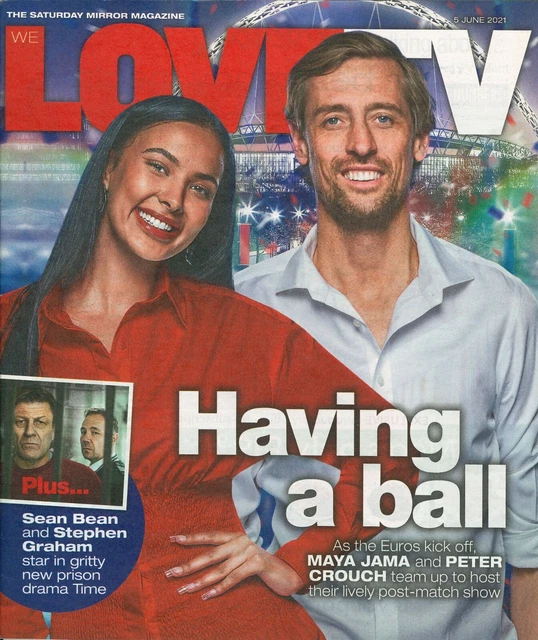 MIROIR LOVE TV Revue : Maya Jama, Peter Accroupi, J.Clarkson, Tim Healy ...