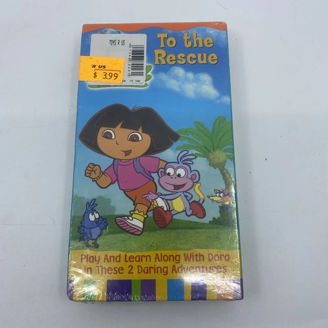 DORA THE EXPLORER TO THE RESCUE : 2001 VIACOM/PARAMOUNT VHS Toys R Us ...