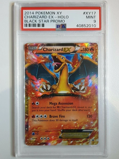 2014 POKEMON CHARIZARD EX Holo XY17 Black Star Promo XY - PSA 9 $355.00 ...