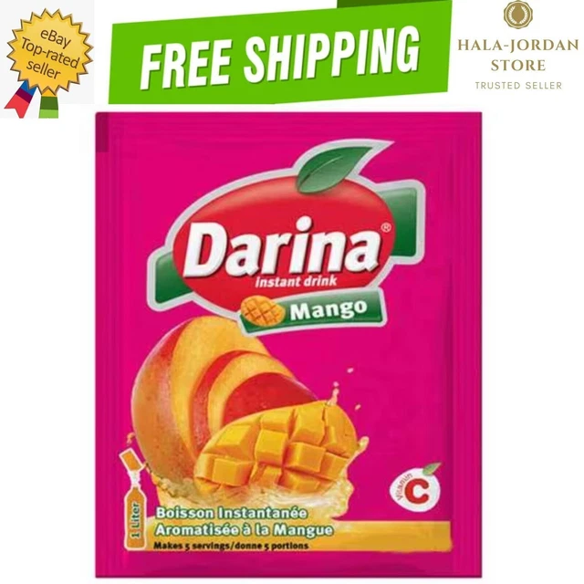 DARINA BOISSON INSTANTANÉE poudre mangue saveur 35 grammes 12 pièces ...