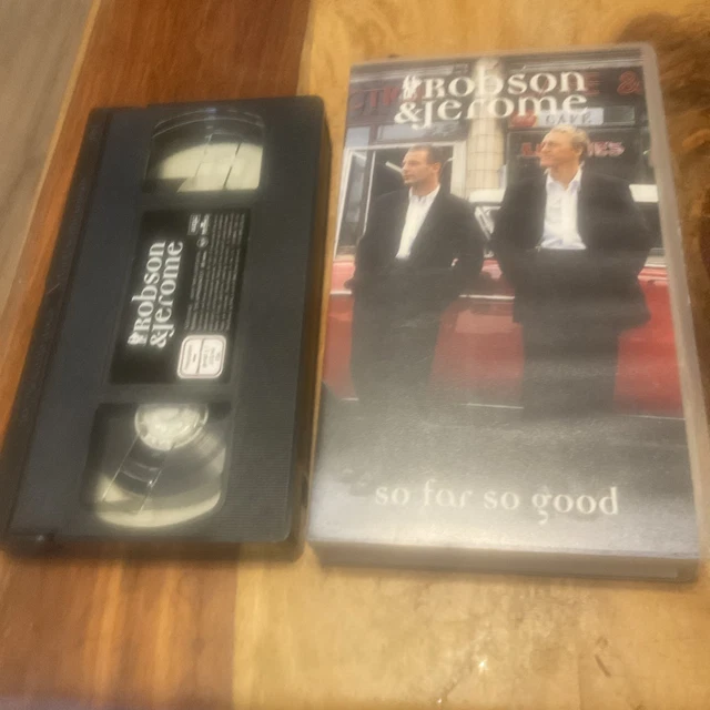 ROBSON & JEROME So Far So Good VHS Tape 1997 Film £1.17 - PicClick UK