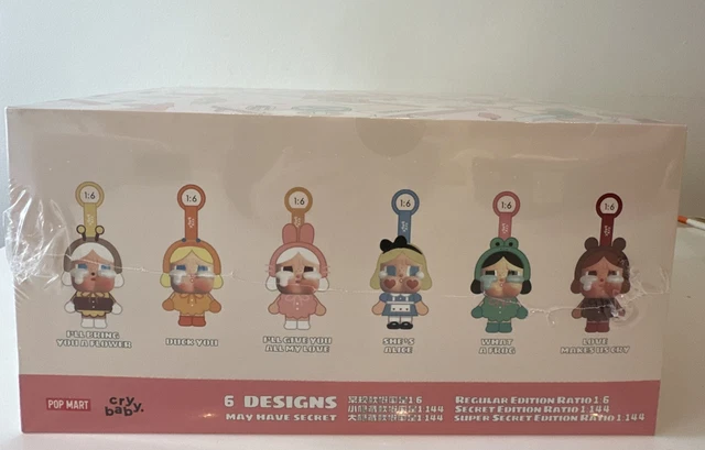 POP MART CRYBABY Crying Again Series PlushFull Set of 6 -Blind Box ...