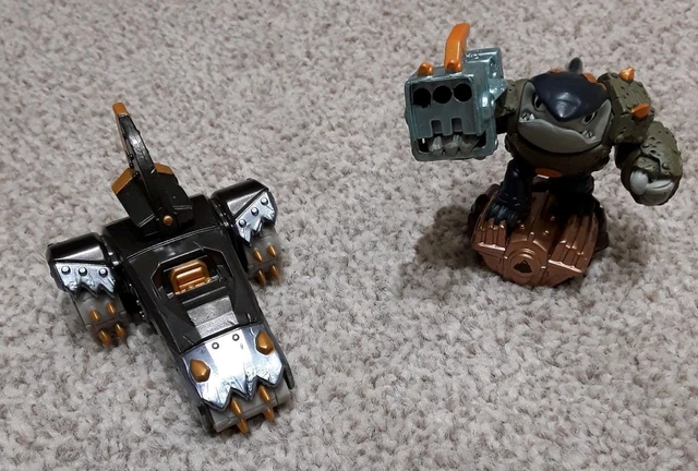 SKYLANDERS SUPERCHARGERS SHARK Shooter Terrafin & Shark Tank character ...