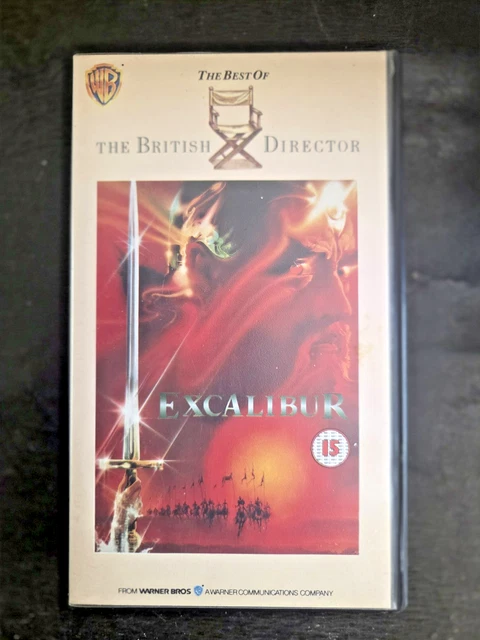 EXCALIBUR DIR. BY John Boorman 1981 VHS/PAL UK - Helen Mirren, Nigel ...