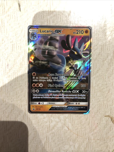 CARTE POKÉMON LUCARIO GX SM100 - Promo Soleil Et Lune - FR EUR 3,50 ...