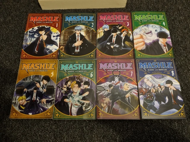 MASHLE: MAGIC AND Muscles English Manga Set Vol. 1 - 8 EUR 52,70 ...