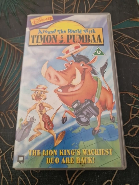 AROUND THE WORLD with Timon and Pumbaa (Rare UK Disney VHS!) - A1 £7.49 ...