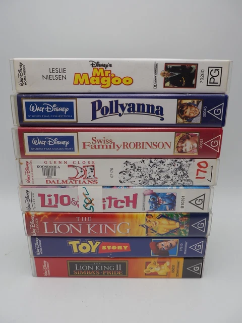 DISNEY & VHS Tapes Bundle - 8 CLASSICS - Toy story ect EUR 14,96 ...