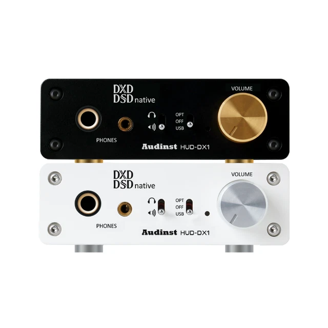 AUDINST HUD-DX1 (WHITE) Audiophile USB Audio DAC & Headphone Amp EUR ...
