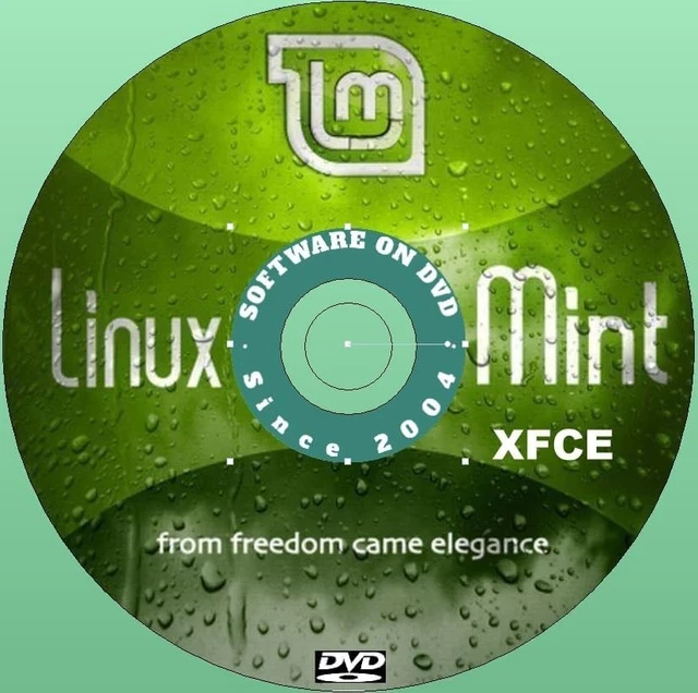 LATEST NEW RELEASE Mint XFCE Linux OS Operating System for PC on DVD $8 ...
