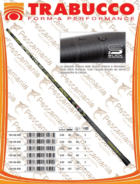 CANNE AU COUP Trabucco Spectrum Ultra Sombre 300 MT 3.00 EUR 51,93 ...