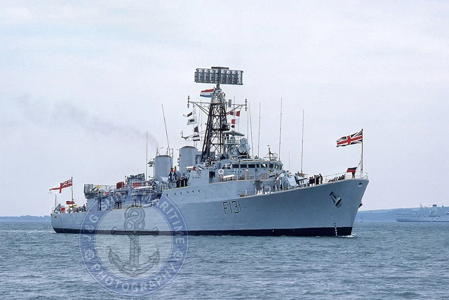 ROYAL NAVY TRIBAL-CLASS Frigate HMS NUBIAN F131 - 6X4(10X15) Photograph ...
