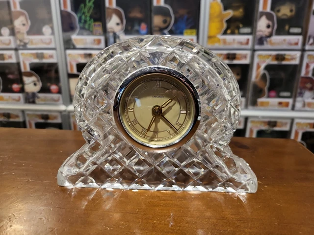 VINTAGE UNICORN CRYSTAL Wind Up Antique 1950s Desk Clock Made in ...
