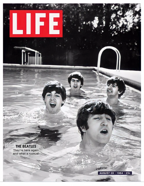THE BEATLES! LIFE magazine! A3 sized classic poster! 💎🔥 £5.79 - PicClick UK