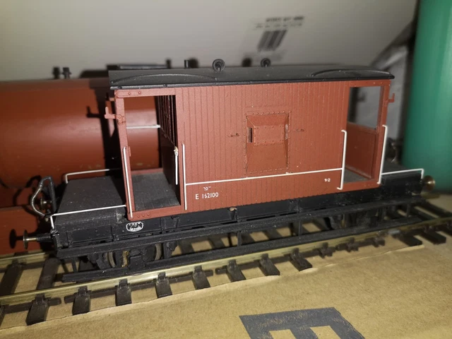 O SCALE BR BRAKE VAN BAUXITE LIVERY Kitbuilt EUR 38,60 - PicClick IT