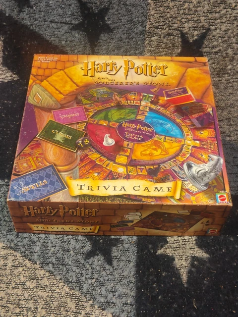 MATTEL GAMES HARRY Potter and the sorcerer's stone trivia board game £ ...