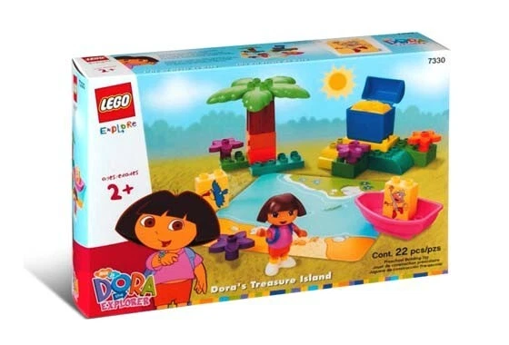 LEGO DUPLO 7330 Dora L'exploratrice l'ile au trésor complet EUR 10,00 ...