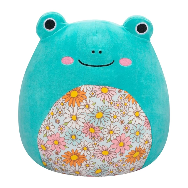 SQUISHMALLOWS SQCR05383 - Robert der Frosch mit geblümtem Bauch 19 cm ...