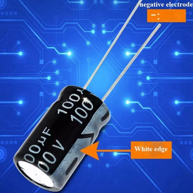 10/20/30/50PCS BLACK ELECTROLYTIC Capacitor Element Capacitor ... 10/20/30/50PCS BLACK ELECTROLYTIC Capacitor Element Capacitor ...