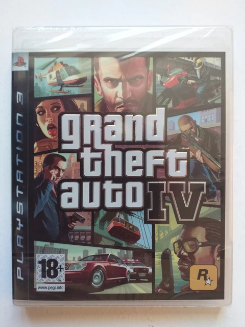 GRAND THEFT AUTO IV / 4 _ GTA IV / 4 - Version FR - Sony PS3 (NEUF SANS ...